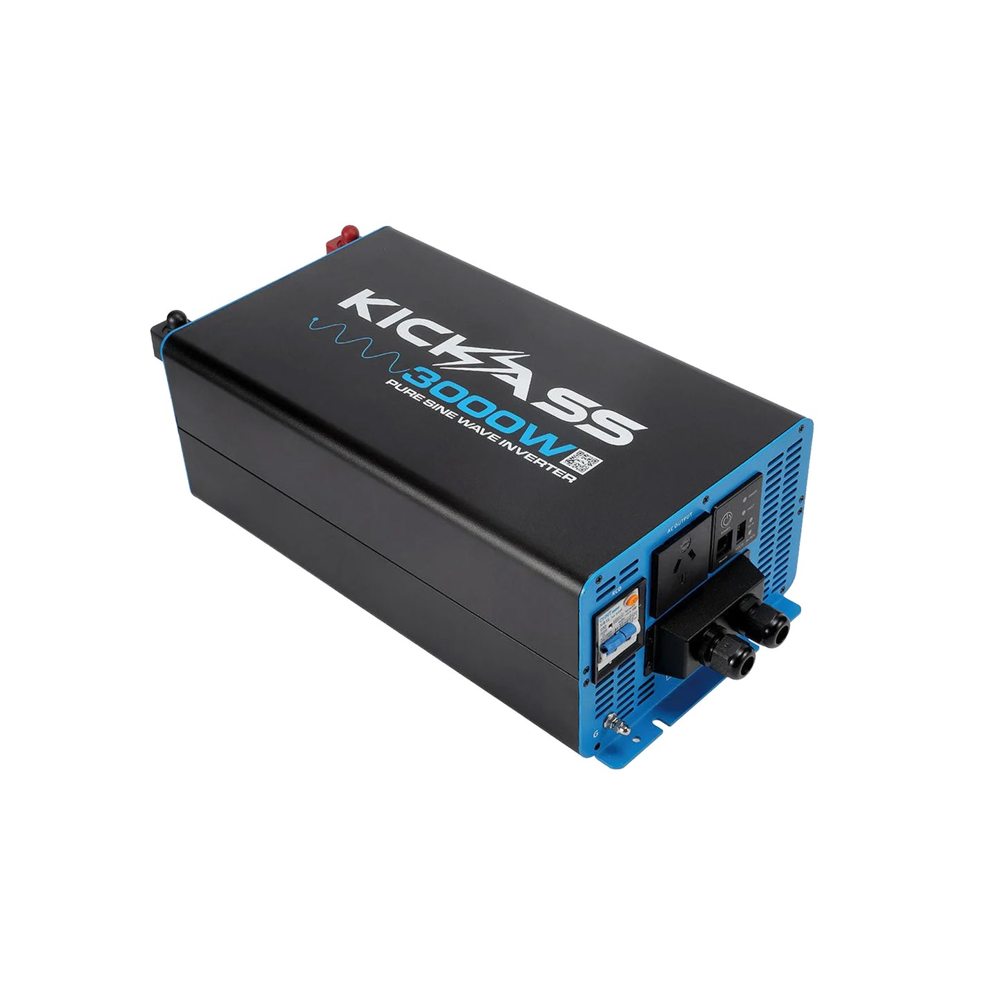 Buy KickAss Pure Sine Wave Inverter with AC Transfer 12V/3000W by ...